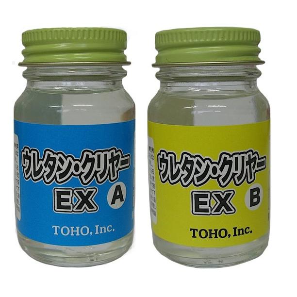 東邦産業 TOHO ウレタン・クリヤーEX 80mlセット (2314)233 : 矢田屋ヤフー店 - 通販 - Yahoo!ショッピング