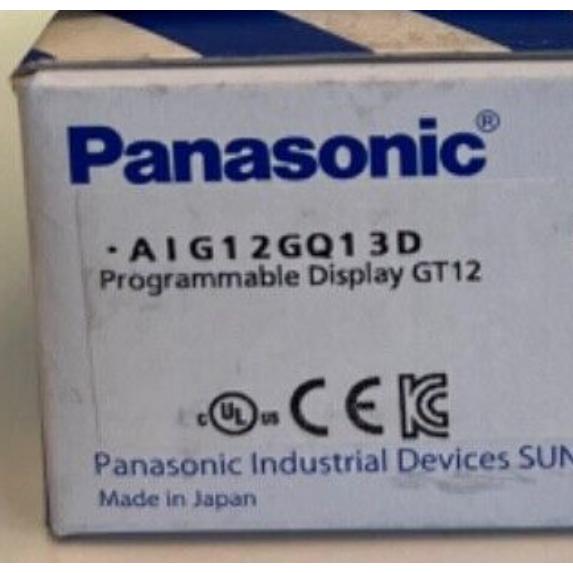 Panasonic AIG12GQ13D Programmable Display GT12 パナソニック : 八重洲堂 Yahoo!店 ...