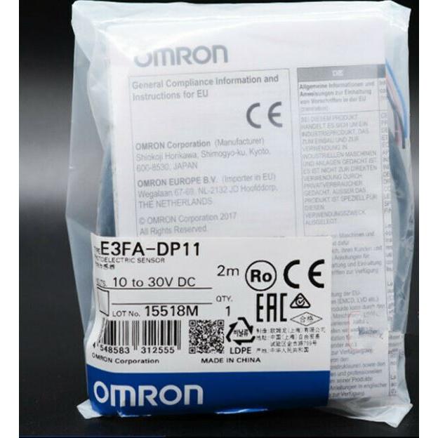 OMRON E3FA-DP11 Photoelectric Switch E3FADP11 10-30VDC 2M : e3fa-dp11 : 八重洲堂 Yahoo!店 - 通販 ...