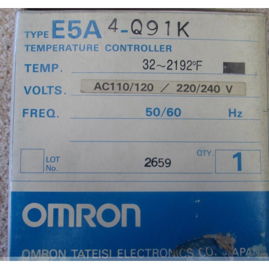 オムロン Omron E5A4-Q91K E5AN Temperature Controller E5A4Q91K : 八重洲堂 Yahoo!店 - 通販 - Yahoo!ショッピング