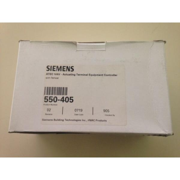 シーメンス -Siemens 550-405 ATEC VAV w/ Reheat Rotary Electronic Damper ...