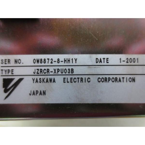 YASKAWA JZRCR-XPU03B SERVO POWER SUPPLY JZRCRXPU03B : 八重洲堂 Yahoo!店 - 通販 - Yahoo!ショッピング