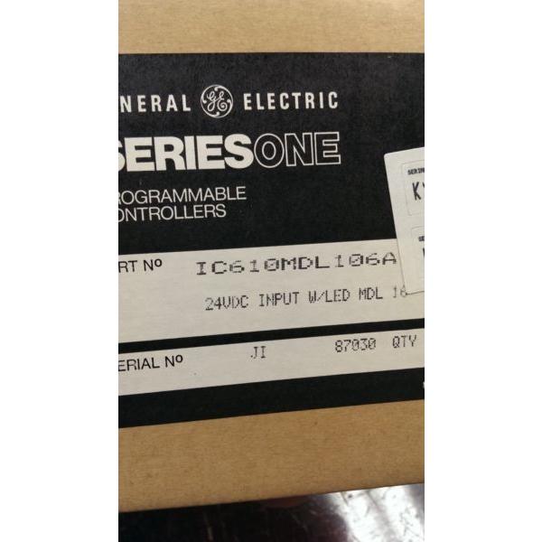GE IC610MDL106A SERIES ONE PROGRAMMABLE CONTROLLER : 八重洲堂 Yahoo!店 - 通販 ...