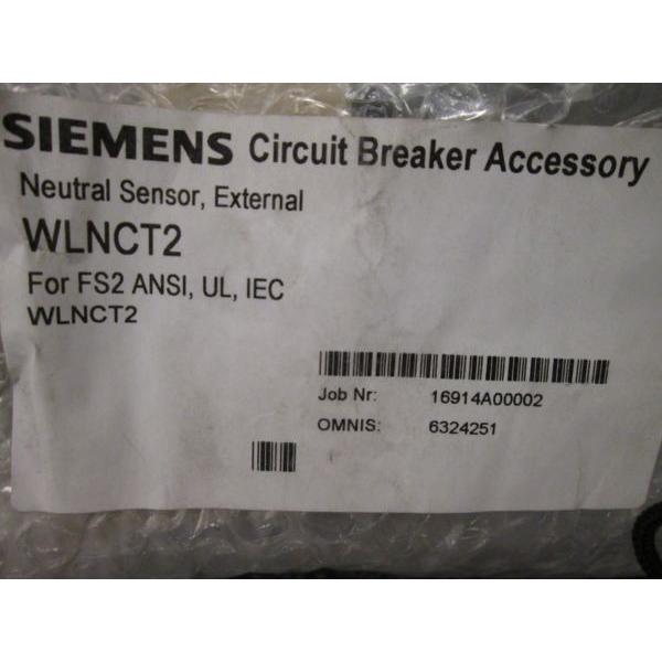 シーメンス Siemens Neutral Sensor External WLNCT2 For FS2 ANSI, UL, IEC ...