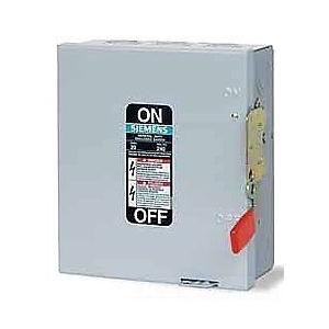 シーメンス Siemens GNF323R 100A 3-Pole 240V General Duty Safety Switch ...