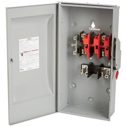 シーメンス Siemens SIEMENS GF224NR 200 Amp, 2 Pole, 240-Volt, 3 Wire, Fused ...