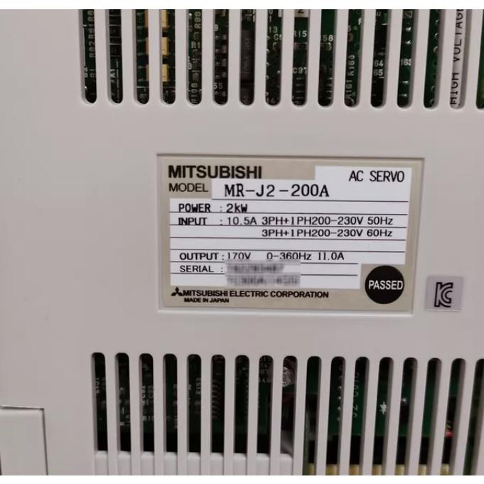 MR-J2-200A Mitsubishi Servo Drive 三菱 : mr-j2-200a-drive : 八重洲堂 Yahoo!店 - 通販 - Yahoo!ショッピング
