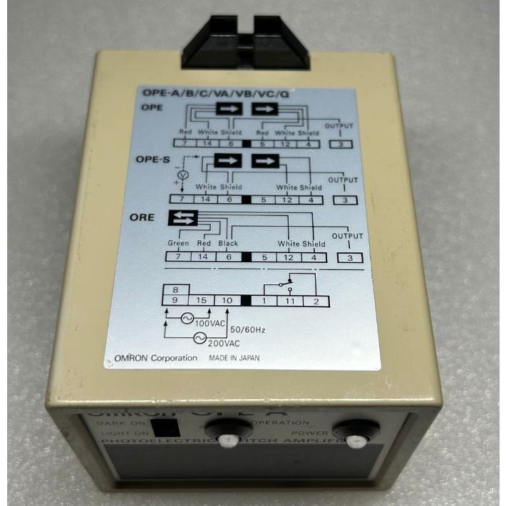 オムロン OPE-A Omron Photoelectric Switch Amplifier - : 八重洲堂 Yahoo!店 - 通販 - Yahoo!ショッピング