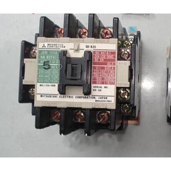 三菱（MITSUBISHI） SD-K35 (DC 24V) Magnetic Contactor Mitsubishi SDK35 ...
