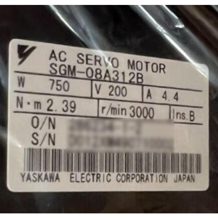 SGM-08A312B Yaskawa Servo Motor SGM 08A312B : 八重洲堂 Yahoo!店 - 通販 - Yahoo ...