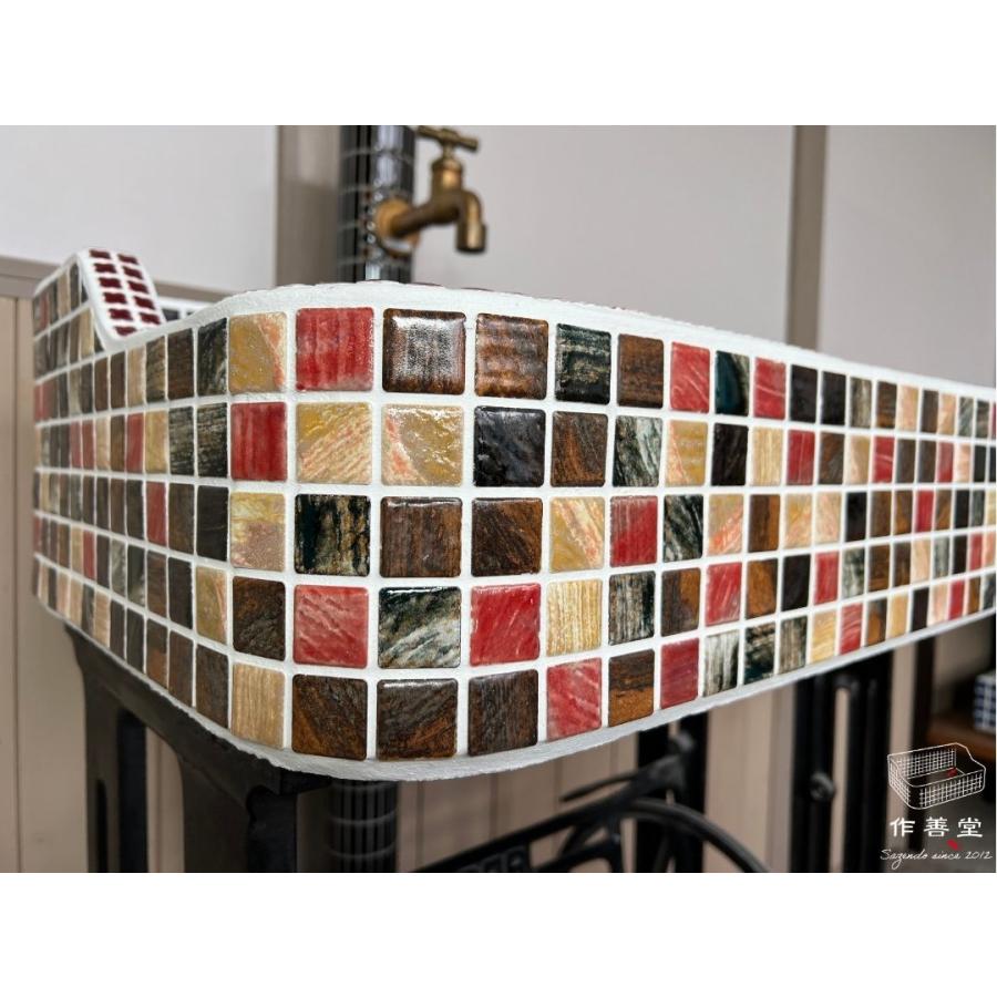 ガーデンシンク おしゃれ タイル 屋外用 タイルシンク 日本製 シンク DIY 工具 庭 ガーデニング 散水 水栓 水周り モルタル SS 2558 : 作善堂 ヤフー店 - 通販 ...