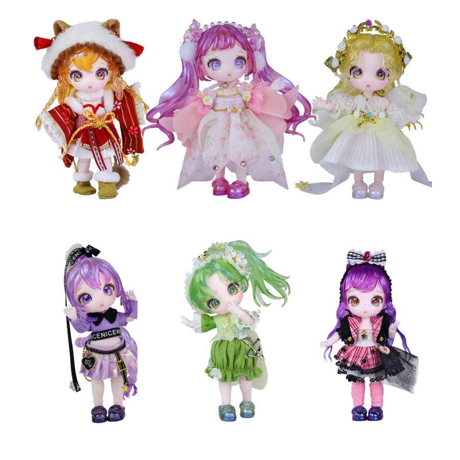 MAYTREE 星座シリーズ ドール オビツ11 人形 本体 アウトフィット 13cm 可動ボディ カスタムドール 着せ替え おもちゃ : NAMO Yahoo! JAPAN店 - 通販 ...