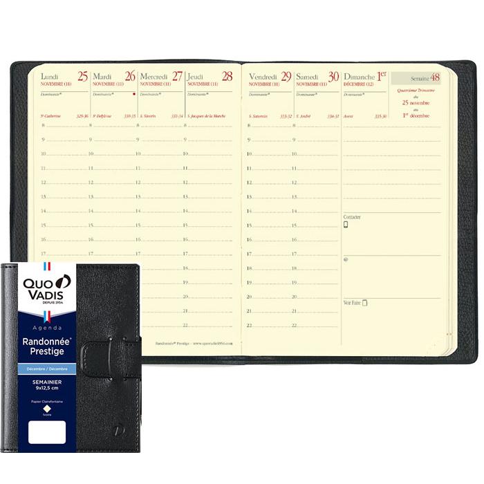 クオバディス（QUO VADIS） 2025 年版1 月始まりダイアリー トリッププレステージ／ソーホー qv92205 ...