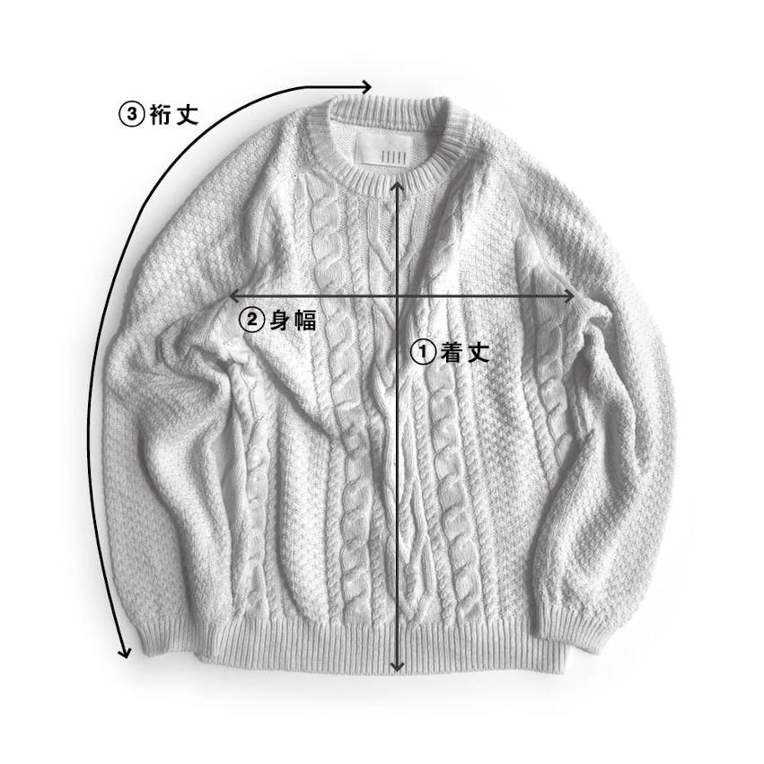 ケーブルP.O. A/W 秋冬 プルオーバー メンズ レディース ニット セーター 日本製 ギフト プレゼント 五泉ニット 【toiro:トイ ...