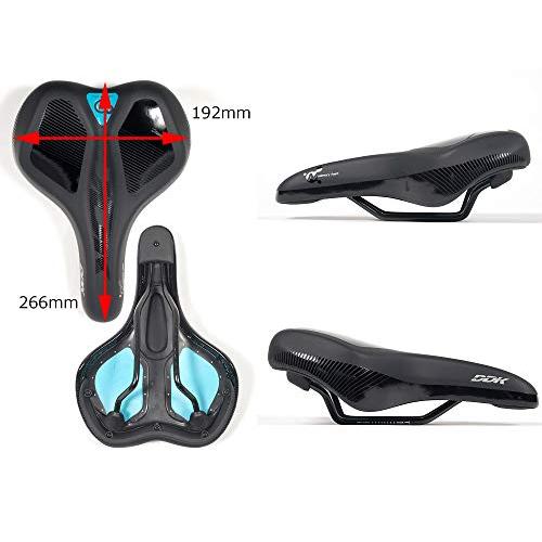 DDK/iWA お尻に優しいハイブリッドサドル「コンフォートプラス」低反発素材と衝撃吸収素材の組み合わせ D123 ワイドモデル : 土佐丸 - 通販 - Yahoo!ショッピング