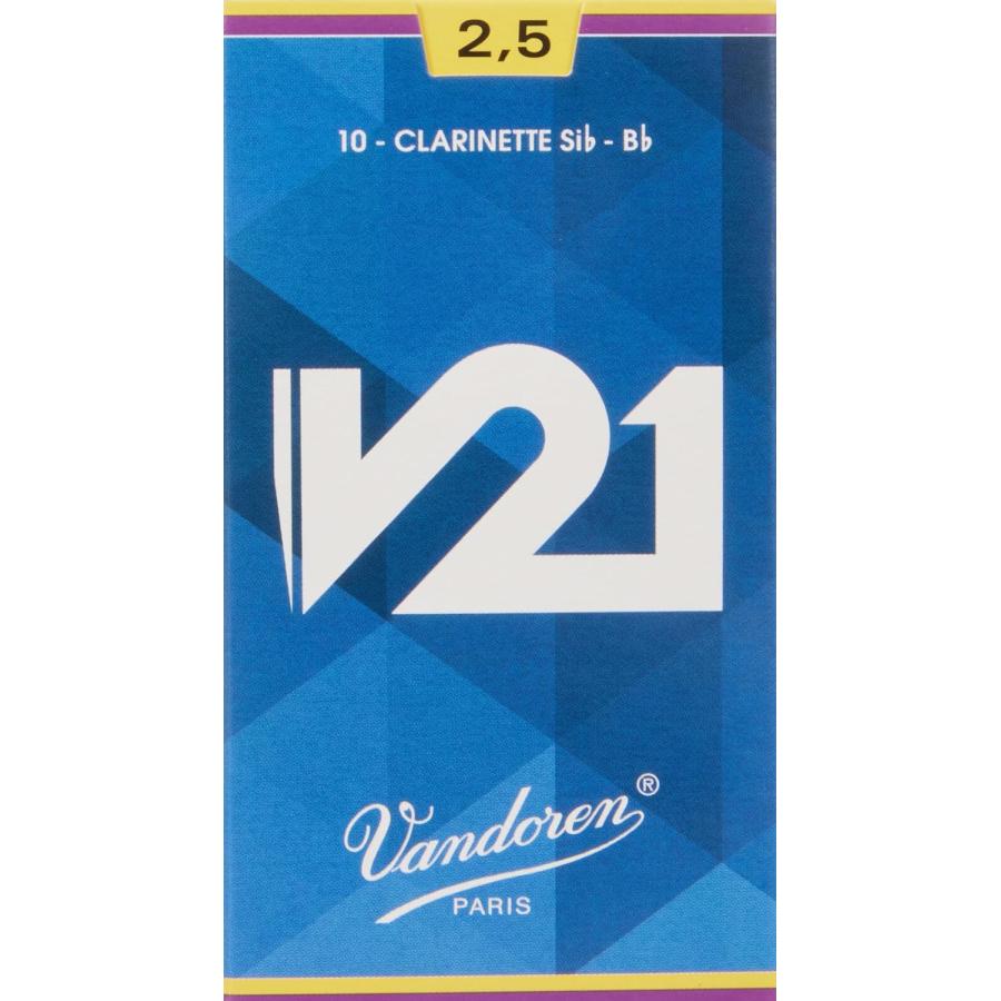 Vandoren / バンドーレン B♭クラリネットリード V21 2-1/2 : 株式会社やぎ楽器 - 通販 - Yahoo!ショッピング