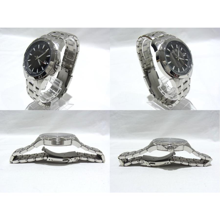 BULOVA（ブローバ） BULOVA Classic Round Bracelet Watch 96B169 メンズ クオーツ グレー ...