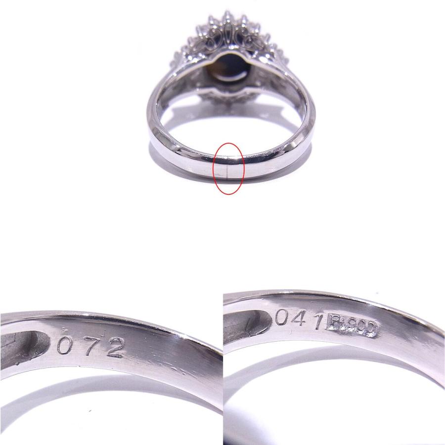 ブラックオパール 0.72ct リング 指輪 Pt900 プラチナ ダイヤ 0.41ct 【中古】【程度A+】【新品仕上げ済み】 : ヤギ質店・平塚駅前店 - 通販 - Yahoo!ショッピング