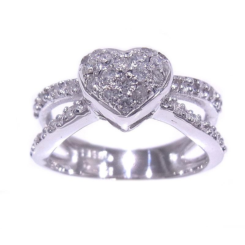 指輪 K14 WG ホワイトゴールド ノーブランド リング ダイヤ 0.34ct 【中古】【程度A】【美品】 : ヤギ質店・平塚駅前店 - 通販 - Yahoo!ショッピング