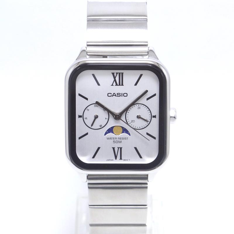 CASIO カシオ スタンダード MTP-M305D-7A2 デイデイト ムーンフェイズ メンズ クオーツ チープカシオ 海外モデル【未使用 ...