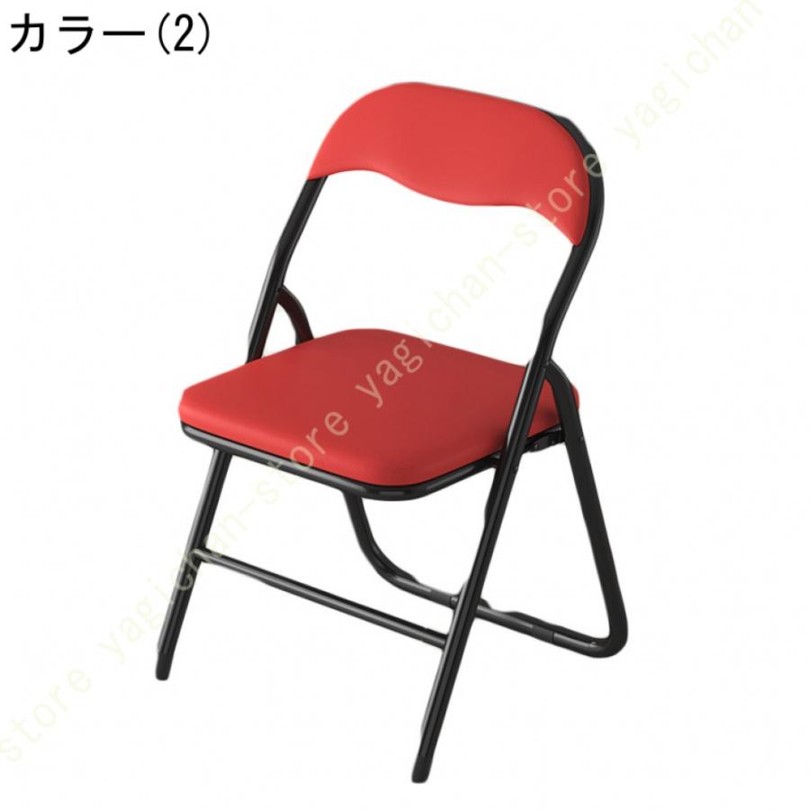 パイプ椅子 折りたたみ 折り畳み椅子 折りたたみチェア おりたたみいす 背もたれ 会議 椅子 イス ダイニングチェア 分厚いクッション 室内 軽量 おしゃれ : やぎ - 通販 - Yahoo ...