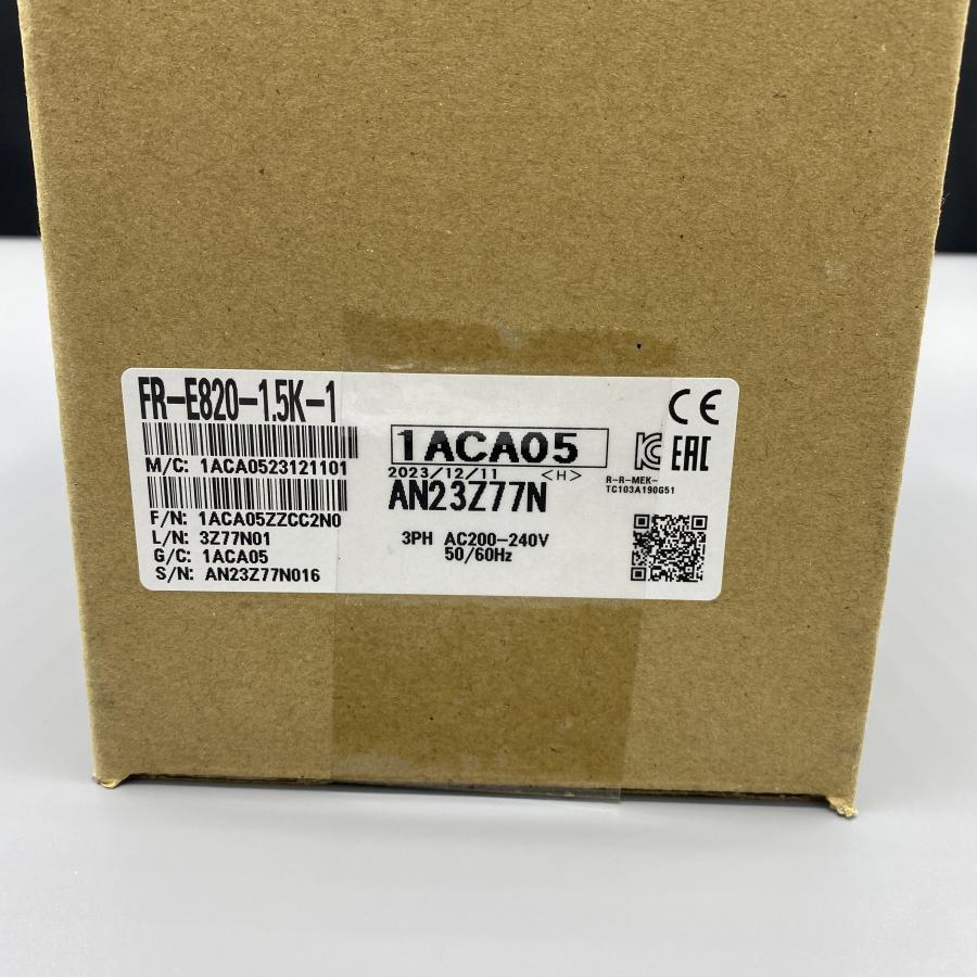 三菱電機 FR-E820-1.5K-1 インバータ FREQROL-E800 : 八雲機械工具 - 通販 - Yahoo!ショッピング