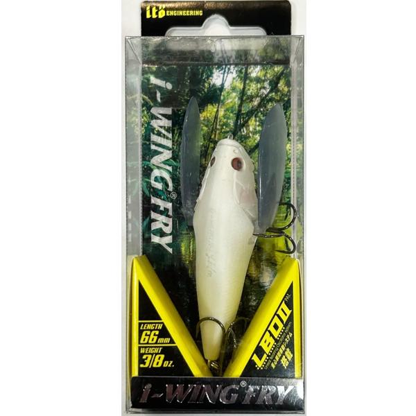 Megabass 【中古】【新品未使用】【ルアー Megabass】ルアー 箱入り ハードルアー メガバス アイウィング フライ #ラビットホワイト 66mm i-WING FRY (SP-C ...