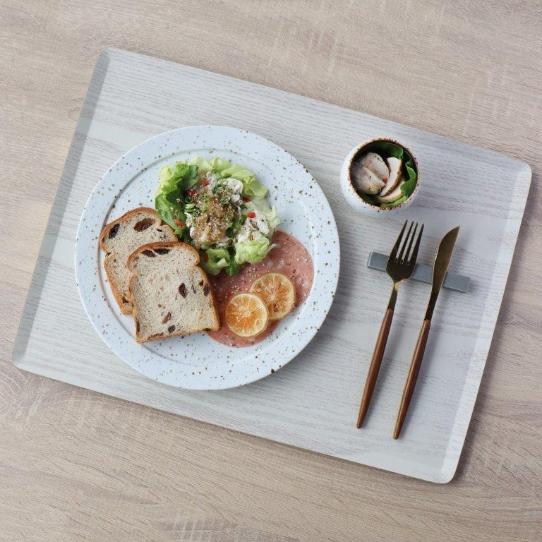 有田焼 お皿 26cmリム プレート260 メイン皿 ワンプレート モーニング カフェ B&W Sabiシリーズ : bw-sabi-rimplate260 : 有田焼 山忠 - 通販 ...