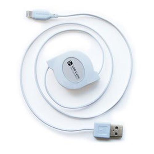 カシムラ KL-31 USB充電＆同期ケーブル リール 80cm Lightningコネクタ :5726802013:ヤマダデンキ Yahoo!店 - 通販 - Yahoo!ショッピング