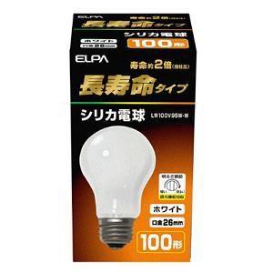 ELPA エルパ 白熱電球(100形・全光束1370lm・ホワイト・口金E26) LW100V95W-W : ヤマダデンキ Yahoo!店 - 通販 - Yahoo!ショッピング