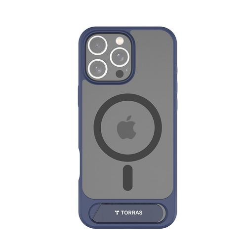 Torras X00FX1826 Pstand case for iPhone16 Pro Navy Blue : ヤマダデンキ Yahoo ...
