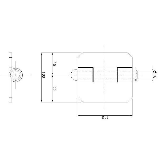 ダンプ蝶番大型用丸ピンR : ヤマダボディーワークス - 通販 - Yahoo!ショッピング