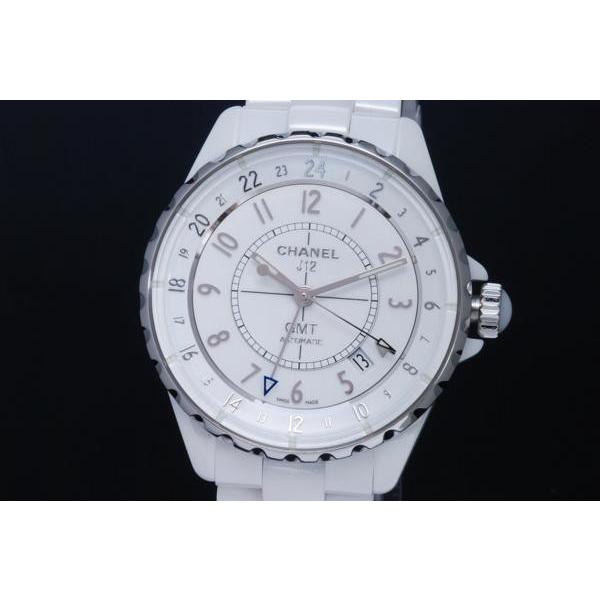 CHANEL シャネル H3103 J12 GMT ホワイトハイテクセラミック メンズ オートマ 38mm 白文字盤【正規品】 : 駅南やまご ...