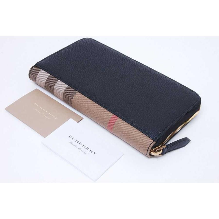 バーバリー ハウスチェック グレイニ―レザー ラウンドジップウォレット ファスナー長財布 40397401【新品同様】 : 13968 : 駅 ...