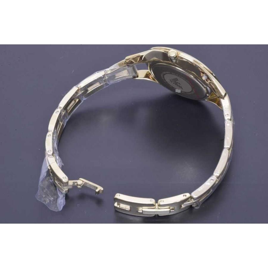 EMPORIO ARMANI エンポリオアルマーニ AR11140 オーロラ レディース GP クォーツ ブラックシェル文字盤【新品】 : 駅 ...