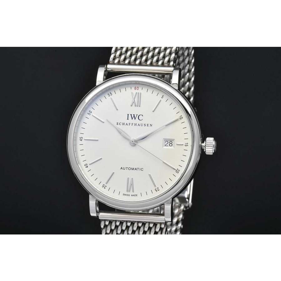ポートフィノ IWC シャフハウゼン IW356501 オートマティック メンズ SS キャリバー 35111 シルバー文字盤【OH済 ...
