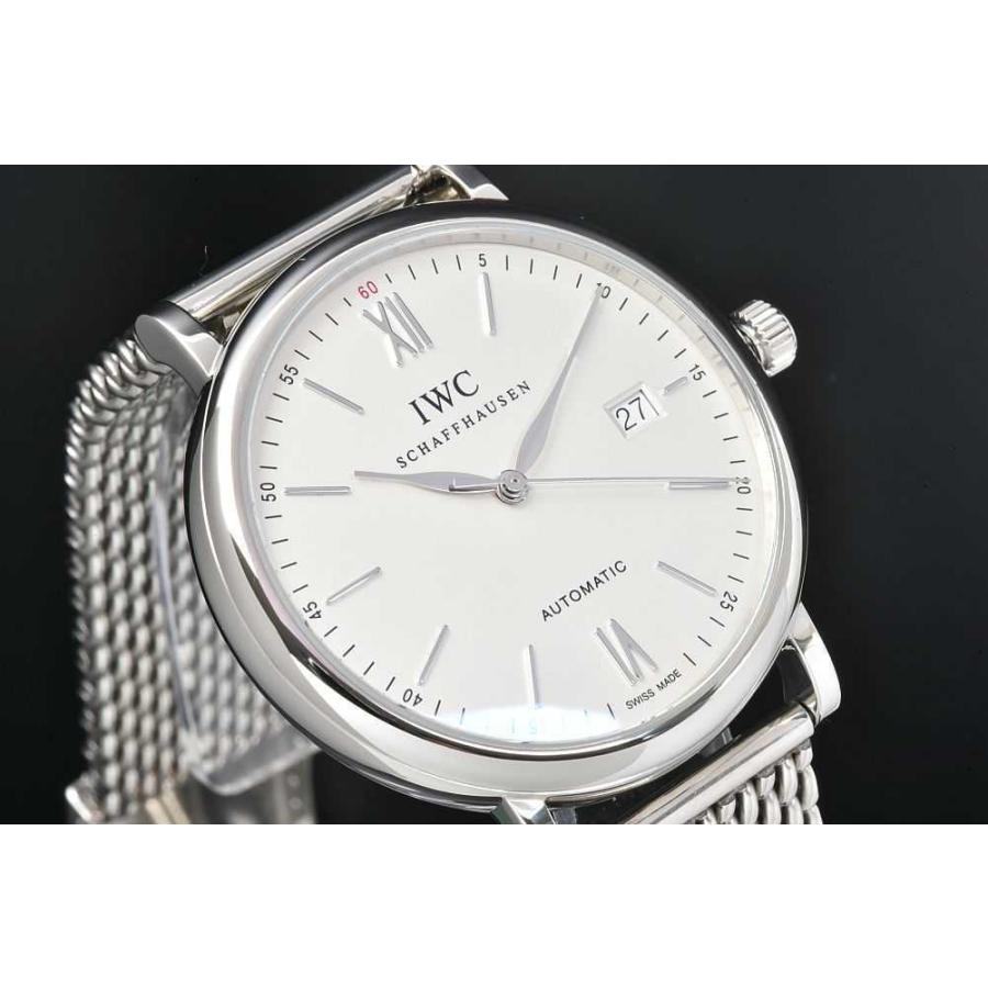 ポートフィノ IWC シャフハウゼン IW356501 オートマティック メンズ SS キャリバー 35111 シルバー文字盤【OH済 ...
