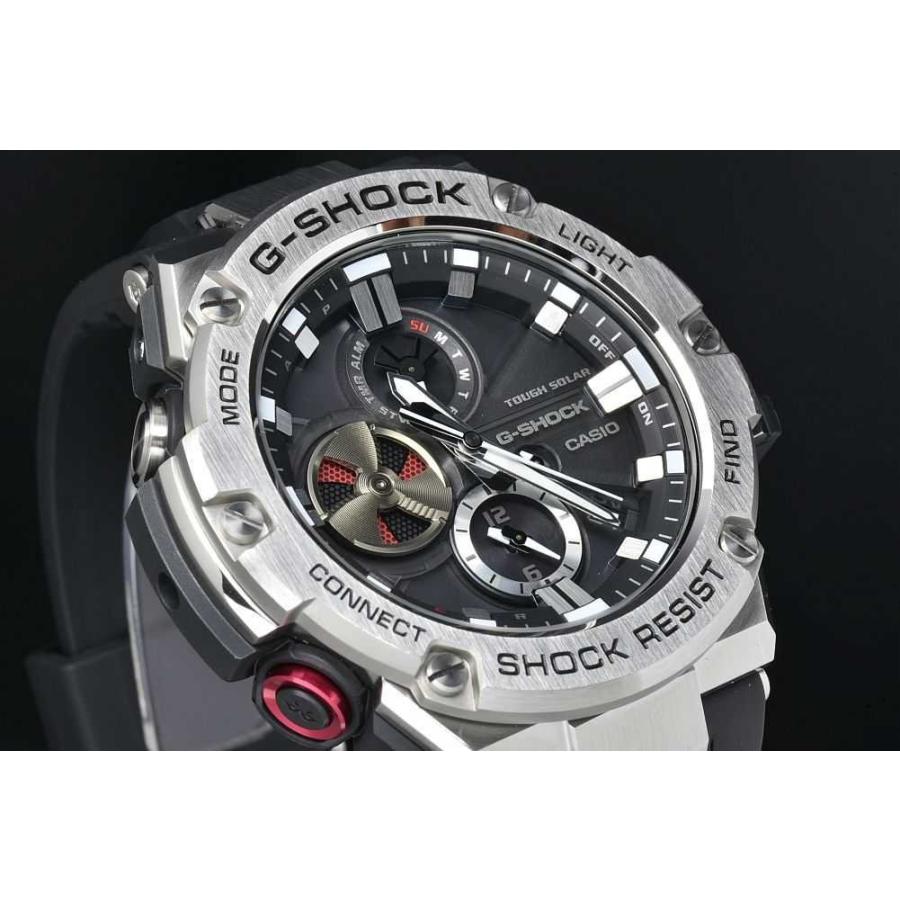 カシオ GST-B100-1AJF Gショック Gスチール メンズ SS/ラバー タフソーラー時計 5513 黒文字盤【新品】 : 19620 ...