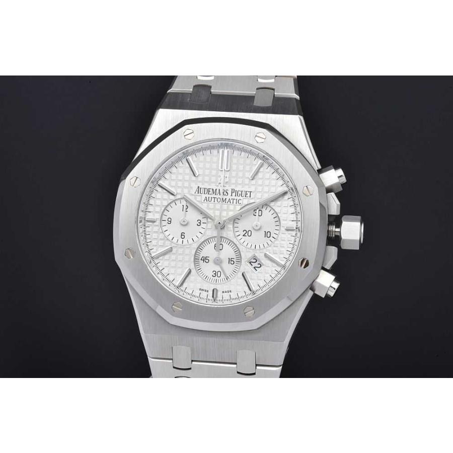 ロイヤルオーク オーデマピゲ 26320ST.OO.1220ST.02 クロノグラフ メンズ SS オートマ 2385 シルバー文字盤 : 駅 ...