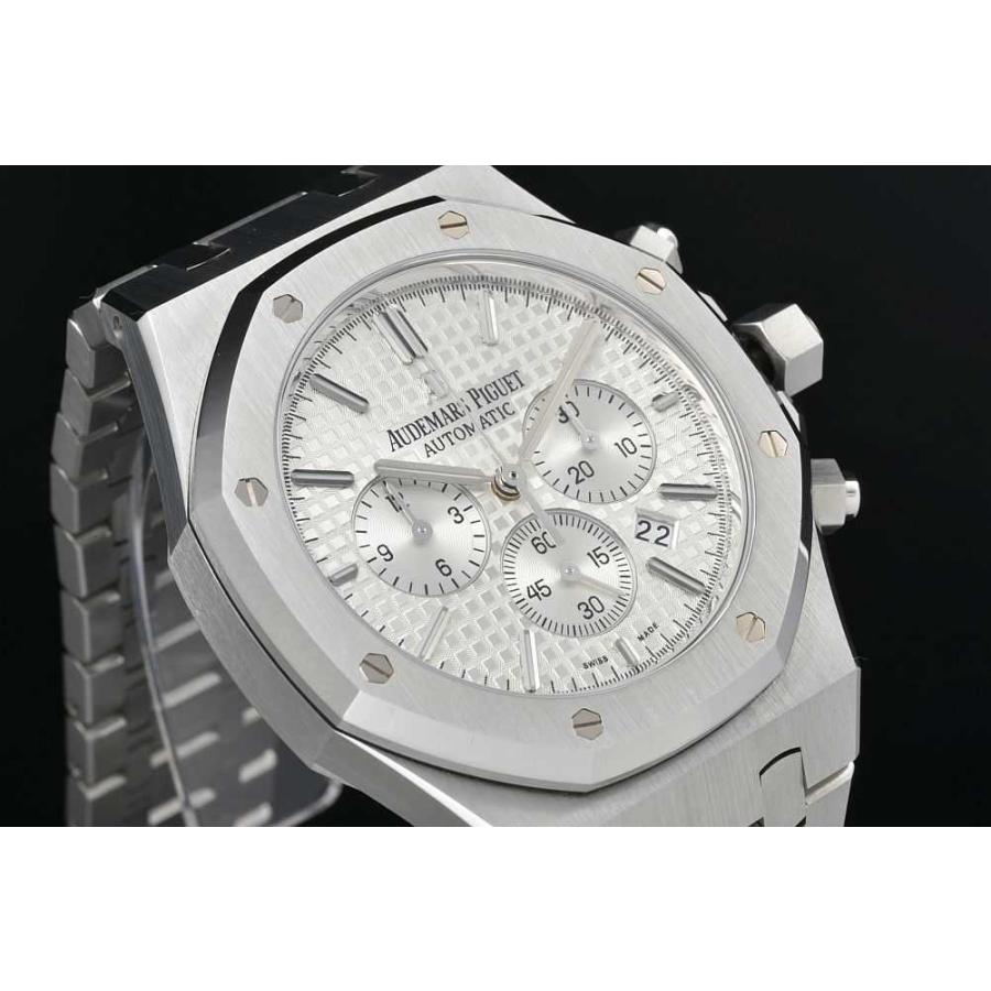 ロイヤルオーク オーデマピゲ 26320ST.OO.1220ST.02 クロノグラフ メンズ SS オートマ 2385 シルバー文字盤 : 駅 ...