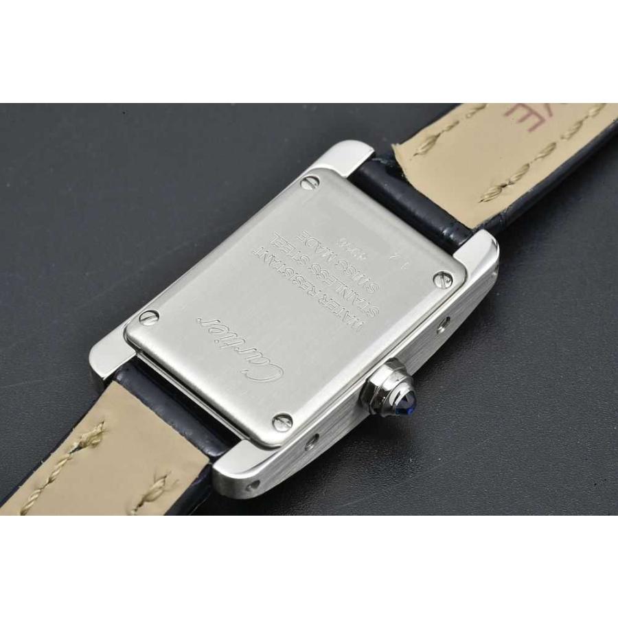 Cartier カルティエ WSTA0032 タンクアメリカン ミニモデル レディース SS/レザー クォーツ 4056 シルバー文字盤【正規品・新品同様】 : 駅南やまご質店 - 通販 ...