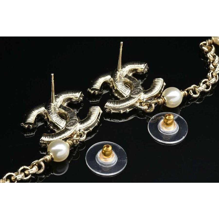 CHANEL シャネル ココマーク パール チェーン ピアス ゴールド AB3209 B02178【新品】 : 駅南やまご質店 - 通販 - Yahoo!ショッピング