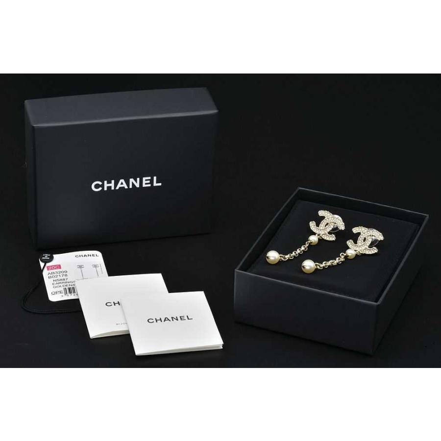 CHANEL シャネル ココマーク パール チェーン ピアス ゴールド AB3209 B02178【新品】 : 駅南やまご質店 - 通販 - Yahoo!ショッピング