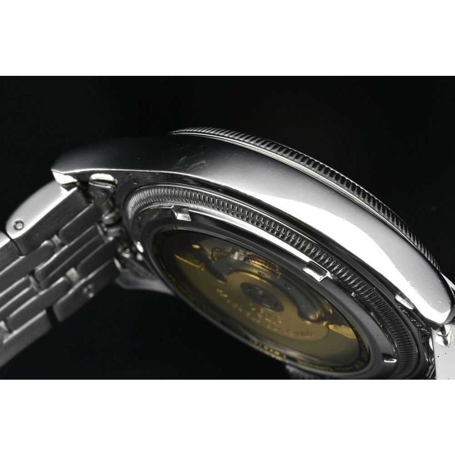 オリス 7482C ビッグクラウン ポインターデイト メンズ SS オートマ 644 裏スケ スモセコ シルバー文字盤 :19966:駅南や ...