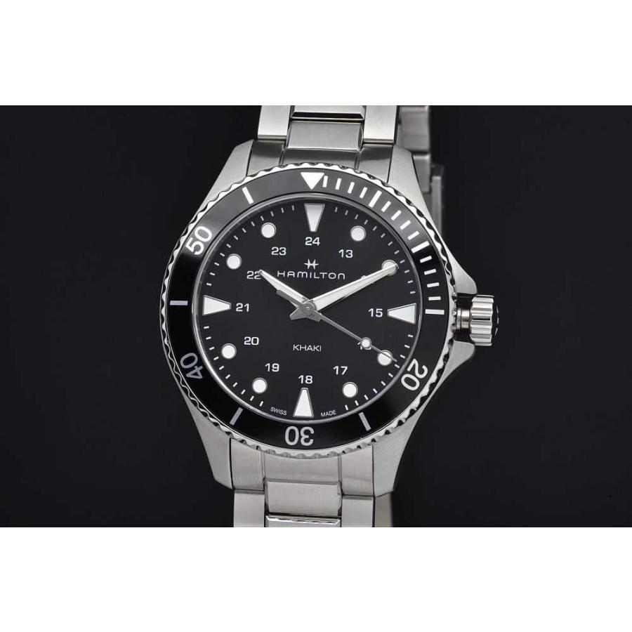 KHAKI NAVY ハミルトン H82201131 カーキ ネイビー スキューバ SS クォーツ H822010 黒文字盤【国内正規・新品 ...