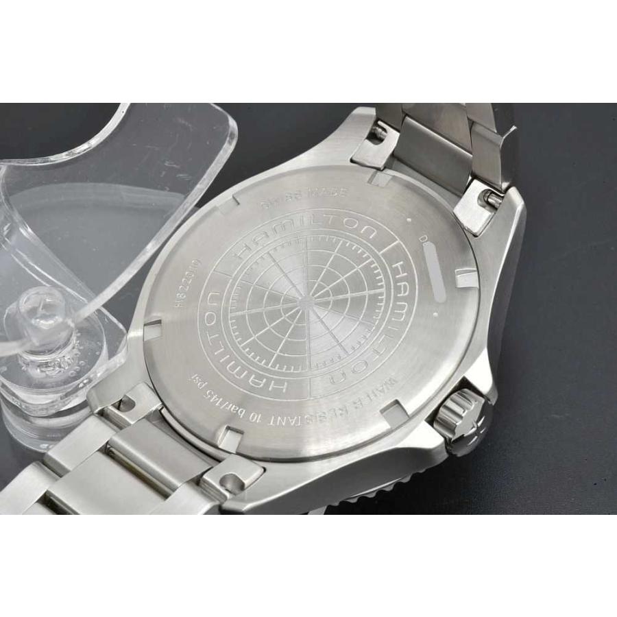 KHAKI NAVY ハミルトン H82201131 カーキ ネイビー スキューバ SS クォーツ H822010 黒文字盤【国内正規・新品 ...
