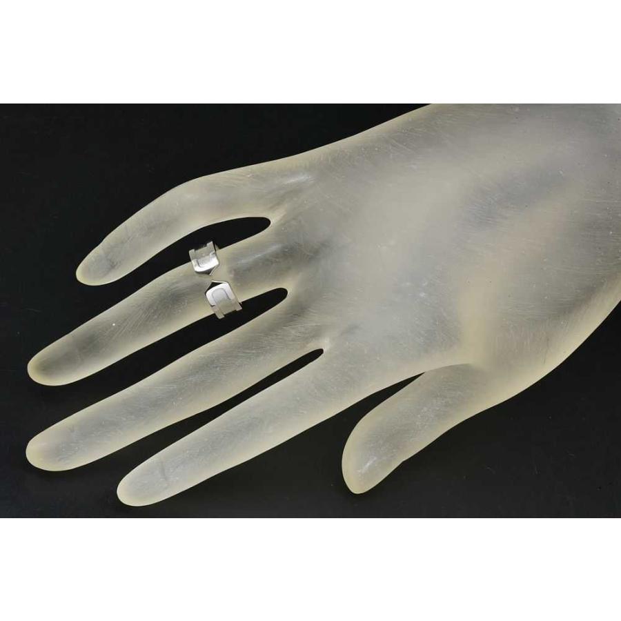 Cartier カルティエ C2リング SM 2Cリング K18WG ホワイトゴールド #50【美品】 : 駅南やまご質店 - 通販 ...