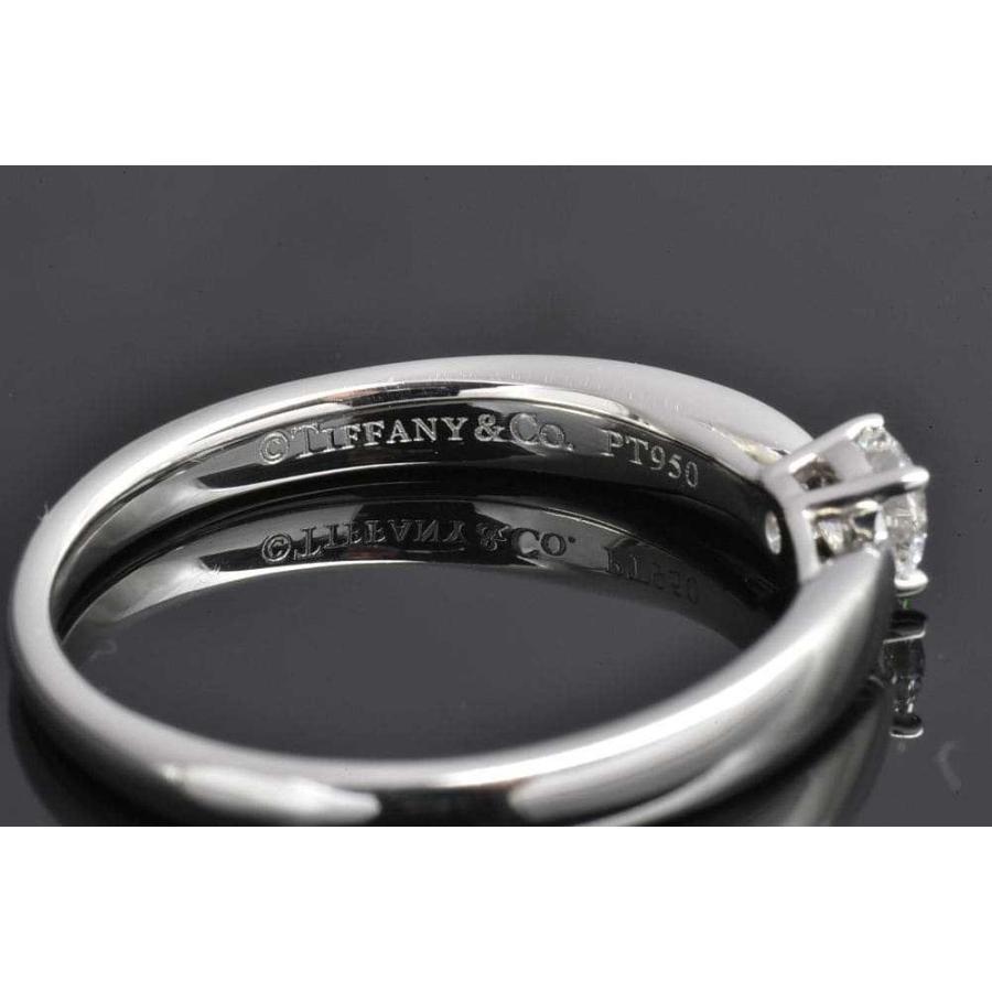 TIFFANY&Co. ティファニー ハーモニー エンゲージメント リング PT950 ダイヤ0.19ct E-SI1-3EX #11【鑑定書付・美品】 : 駅南やまご質店 - 通販 ...
