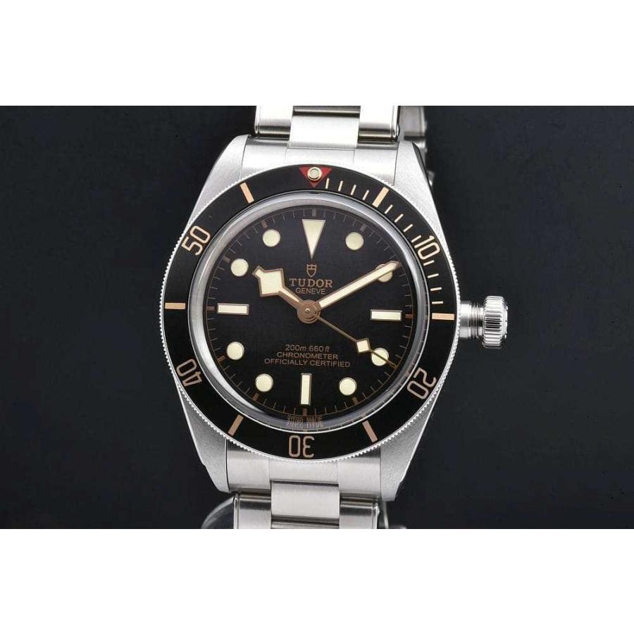 チューダー/チュードル TUDOR ブラックベイ フィフィティエイト 79030N メンズ SS オートマ MT5402 ダイバー 黒文字盤 ...