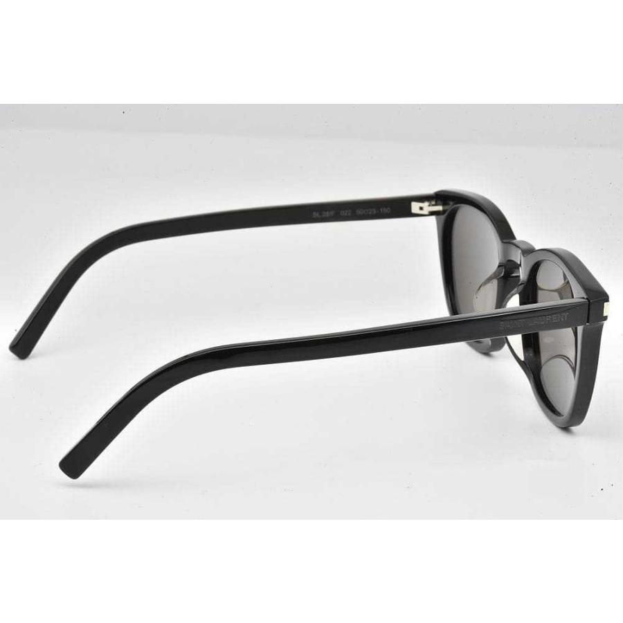 SAINT LAURENT サンローラン ウエリントン サングラス ブラック グレー SL28/F : 駅南やまご質店 - 通販 ...
